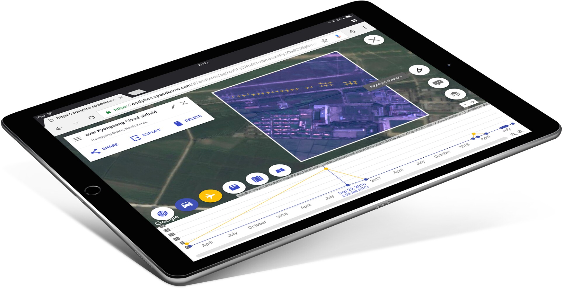 Satellite Imagery Analysis - TechnologySpaceKnow