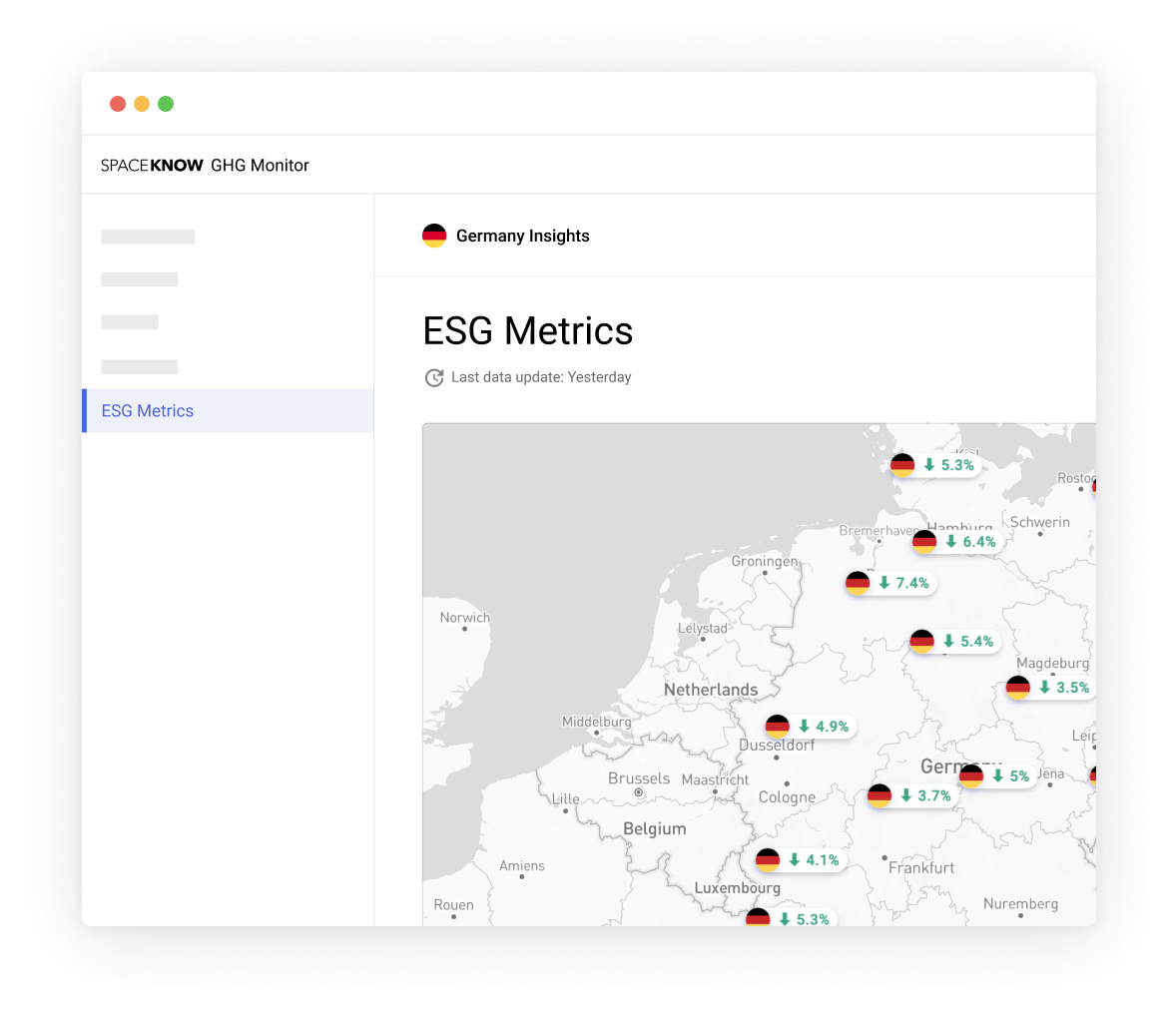 Environmental and ESG DataSpaceKnow