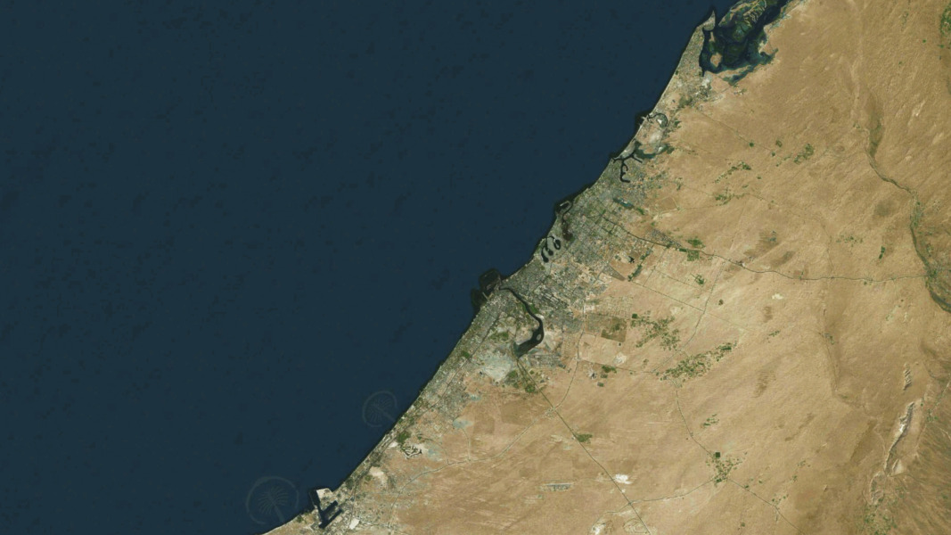 Dubai Flooding 2024 via Satellite Imagery - SpaceKnowSpaceKnow